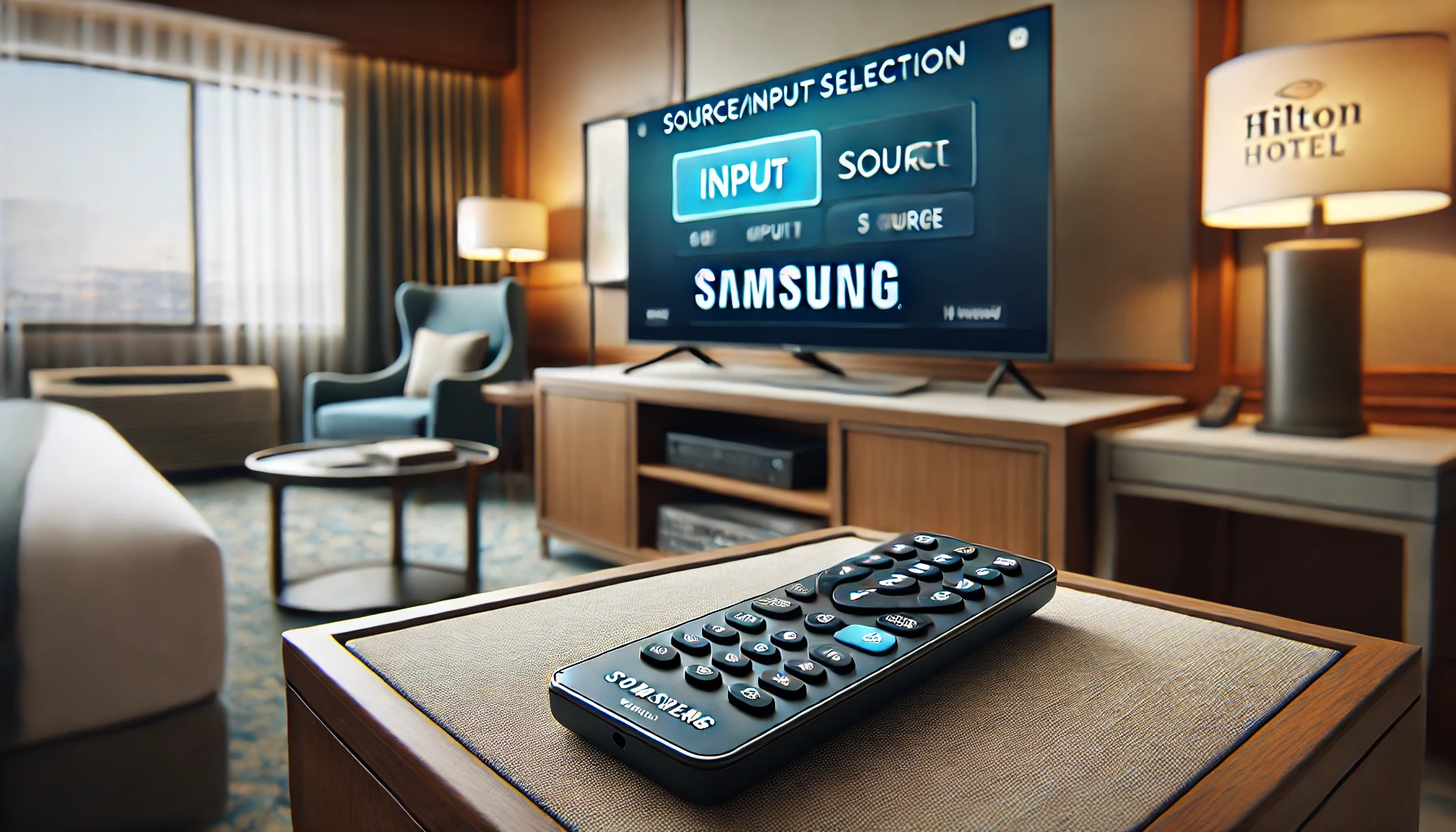 lodgenet universal remote samsung hilton how to change input